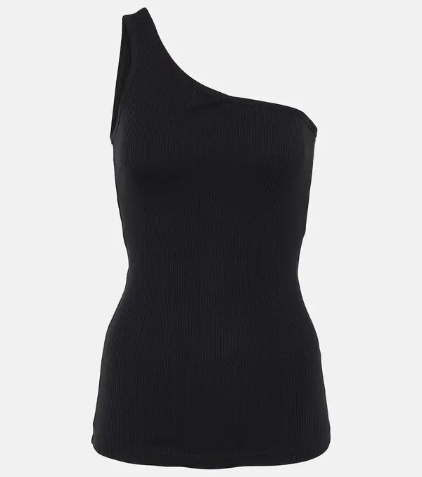 Isabel Marant Étoile One-shoulder Cotton Tank Top - Black