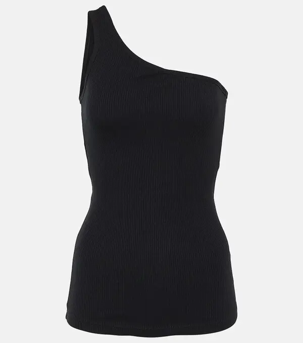 Isabel Marant Étoile One-shoulder Cotton Tank Top - Black