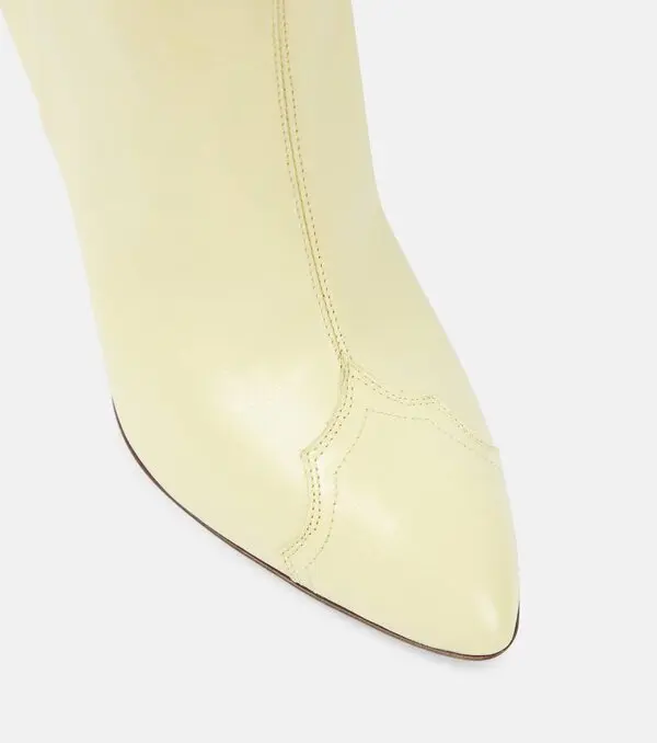 Isabel Marant Dytho Leather Ankle Boots