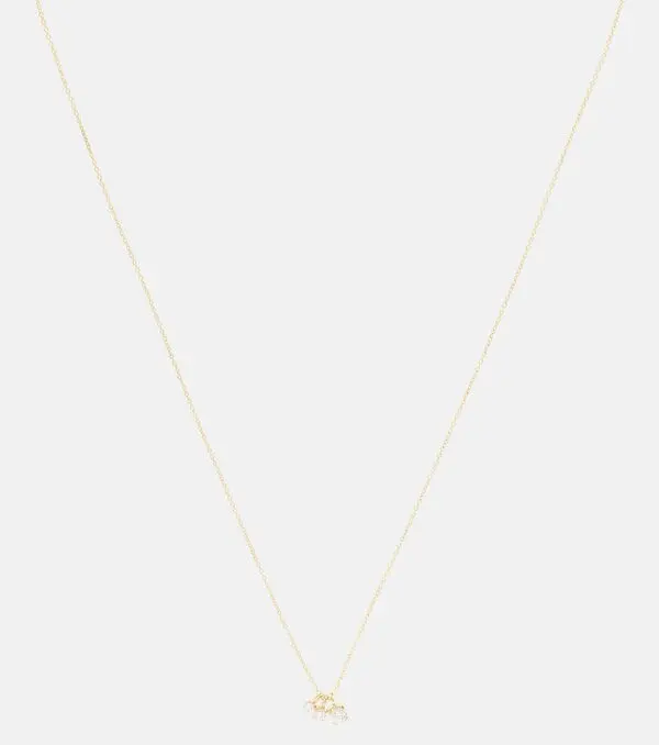 Sophie Bille Brahe 18kt Yellow Necklace With Diamonds - Gold