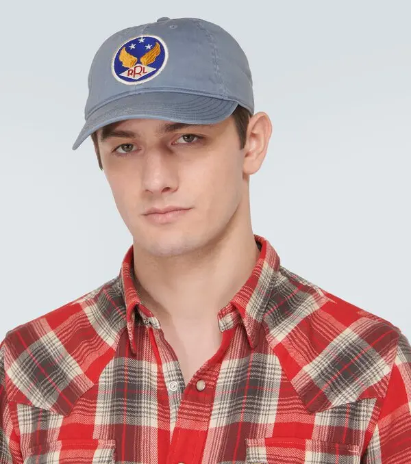 Ralph Lauren Ball Patched Baseball Cap - Blue