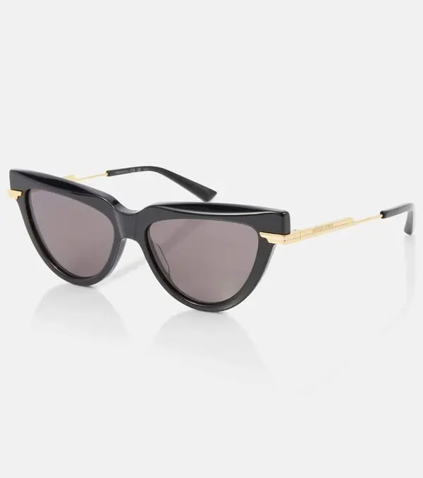 Bottega Veneta Cat-eye Sunglasses - Black