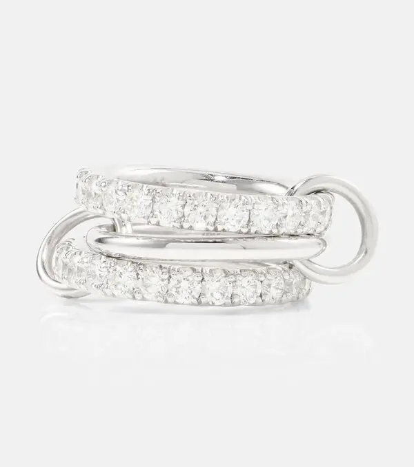 SPINELLI KILCOLLIN Juno 18kt White Gold Diamond Ring - Silver