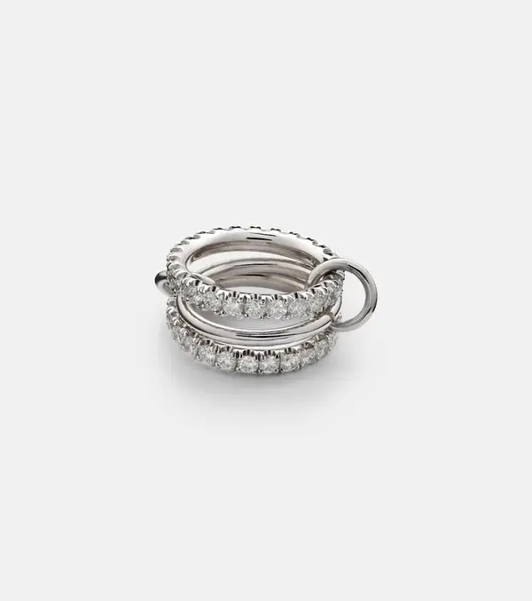 SPINELLI KILCOLLIN Juno Diamond And 18kt White Gold Ring - Silver