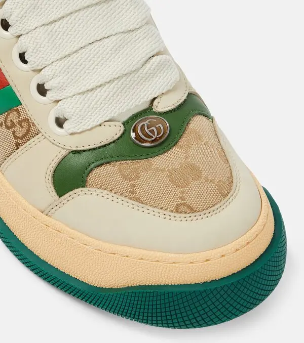 Gucci Screener Leather Sneakers