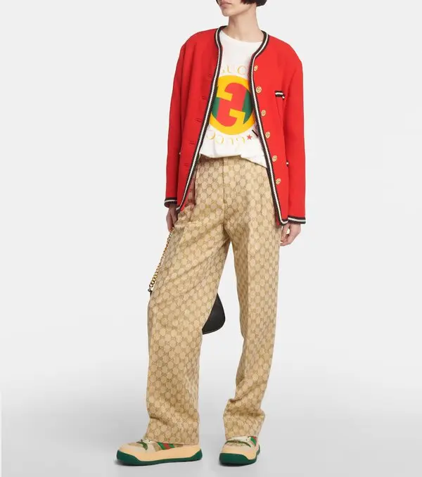 Gucci Screener Leather Sneakers