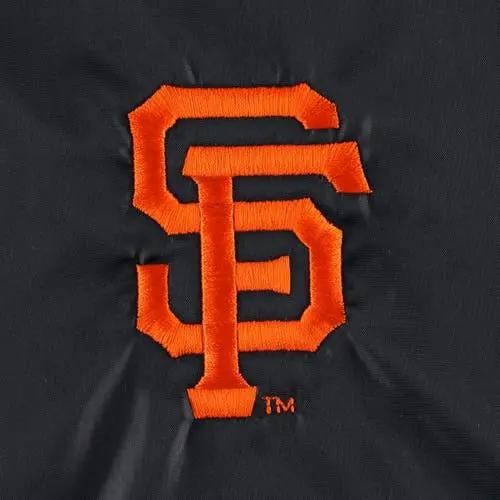 DUNBROOKE San Francisco Giants Coach's Raglan Full-snap Windbreaker Jacket By