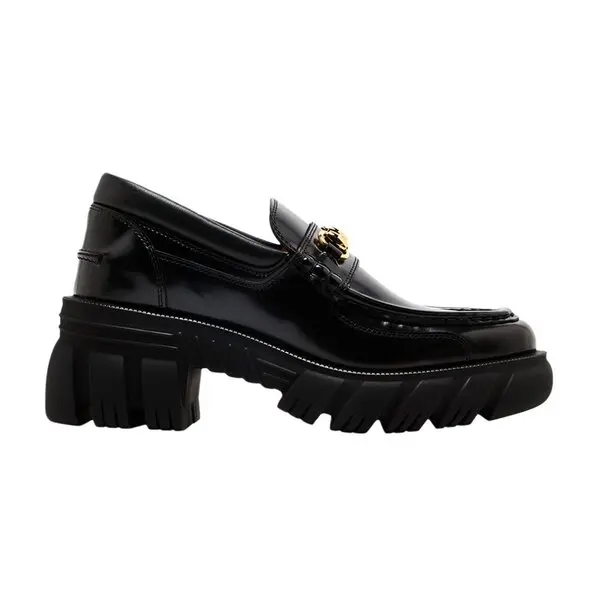 Gucci Horsebit Lug Sole Loafer - Black