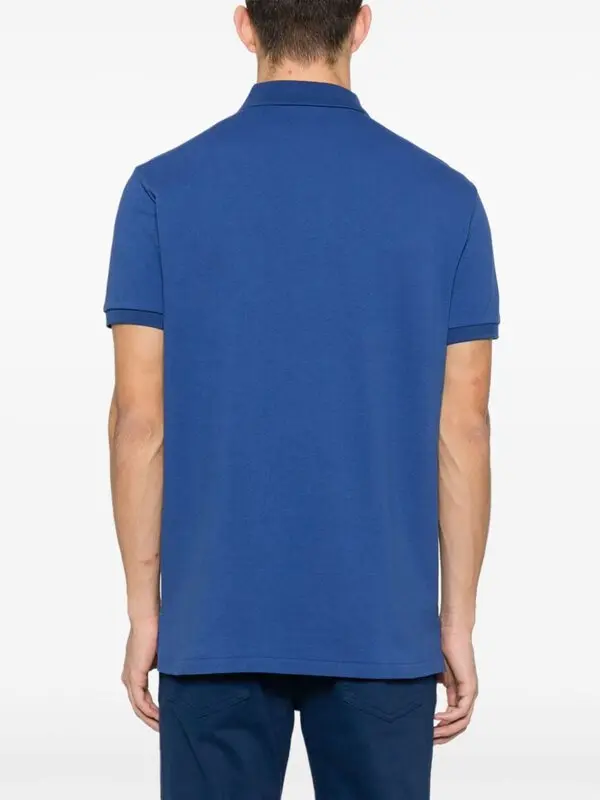 Polo Ralph Lauren Polo Pony-embroidered Polo Shirt - Blue