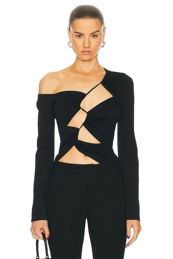 SID NEIGUM Centre Tension Cutout Top