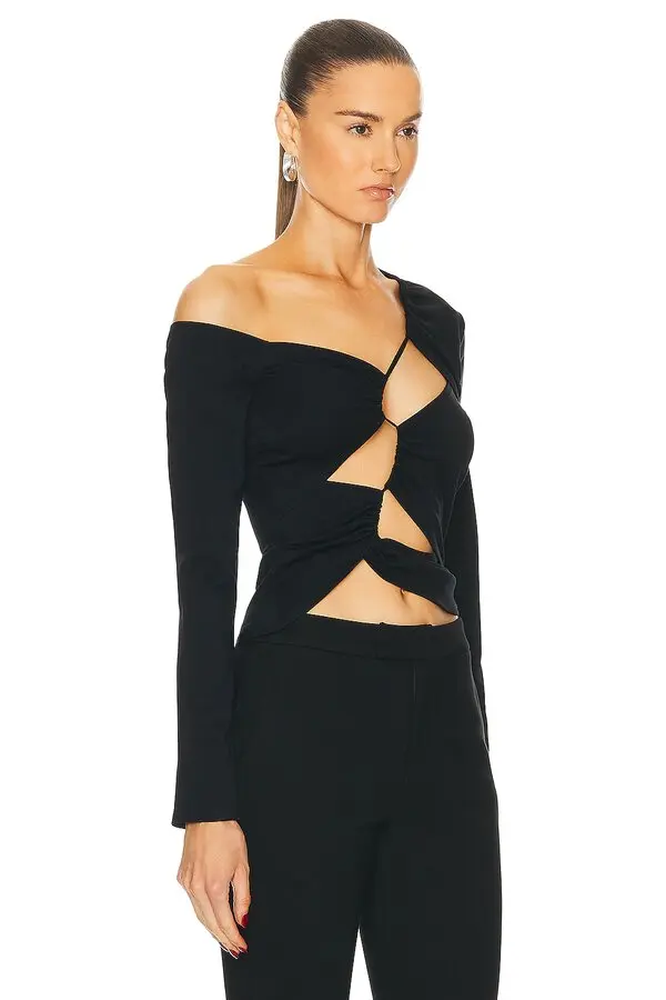 SID NEIGUM Centre Tension Cutout Top