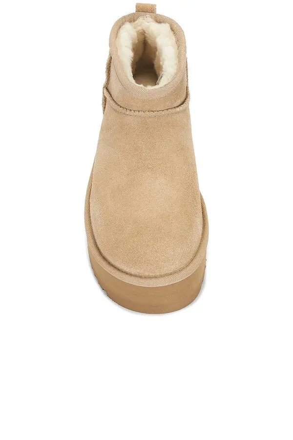 UGG Classic Ultra Mini Platform Boots - Sand