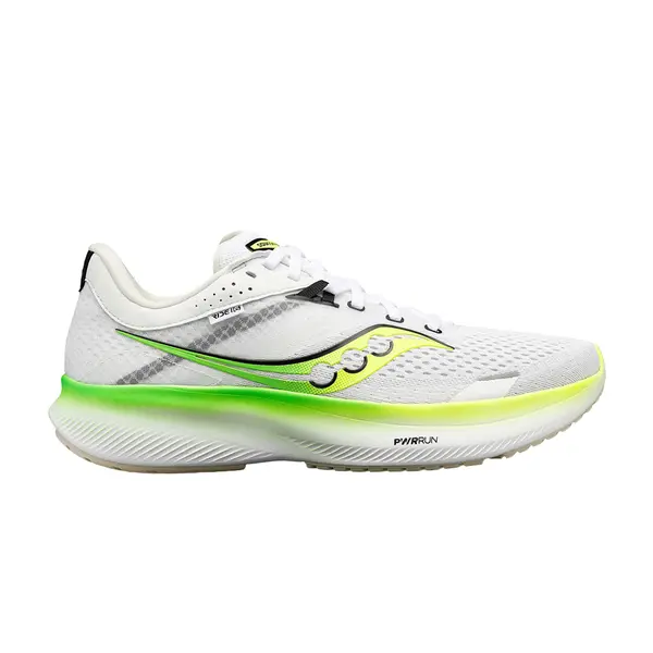 Saucony Ride 16 Slime - White