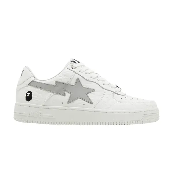 A BATHING APE Bapesta #3 M1 'line Camo' Sneakers - White