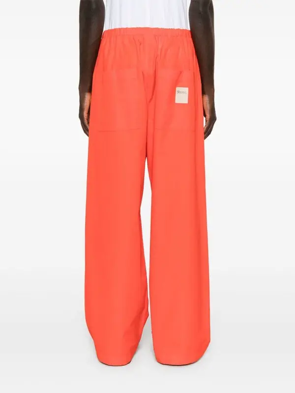 Gucci Logo-patch Trousers