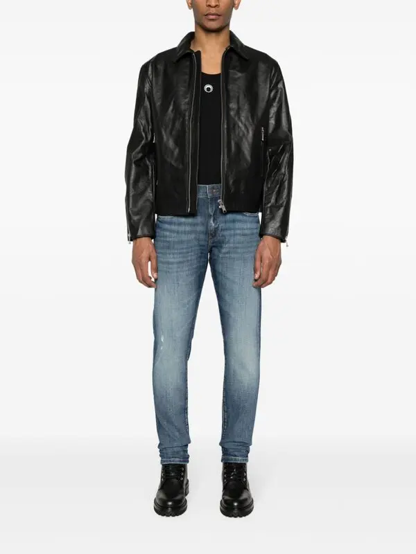 DIESEL® D-strukt Mid-rise Slim-fit Jeans - Blue