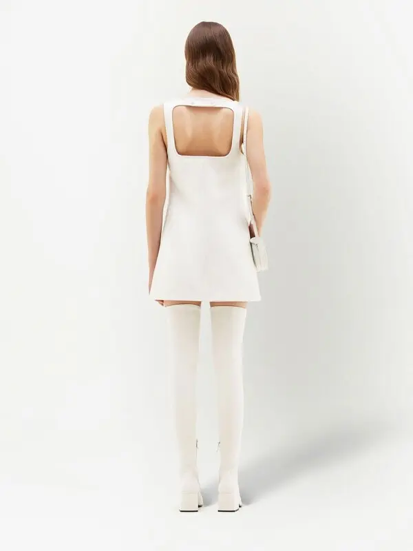 COURREGES Reedition Vinyl Mini Dress
