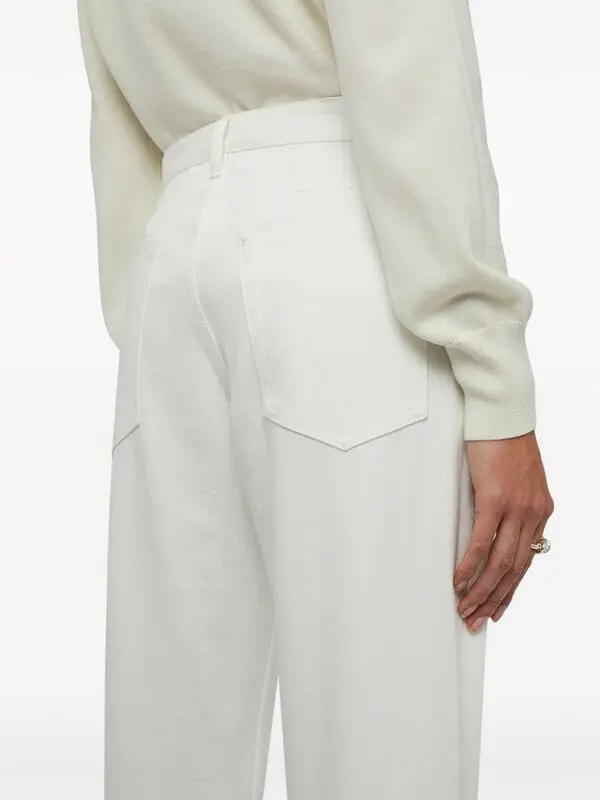 JIL SANDER Cropped Straight-leg Jeans