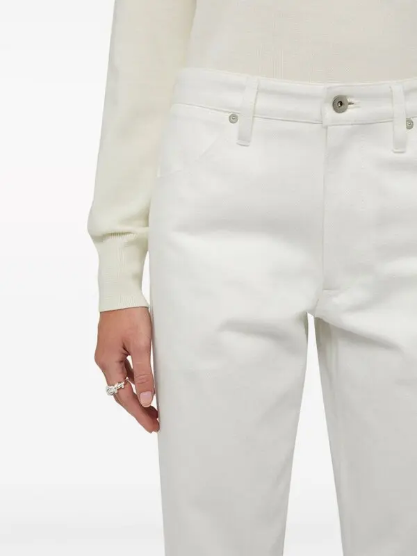 JIL SANDER Cropped Straight-leg Jeans