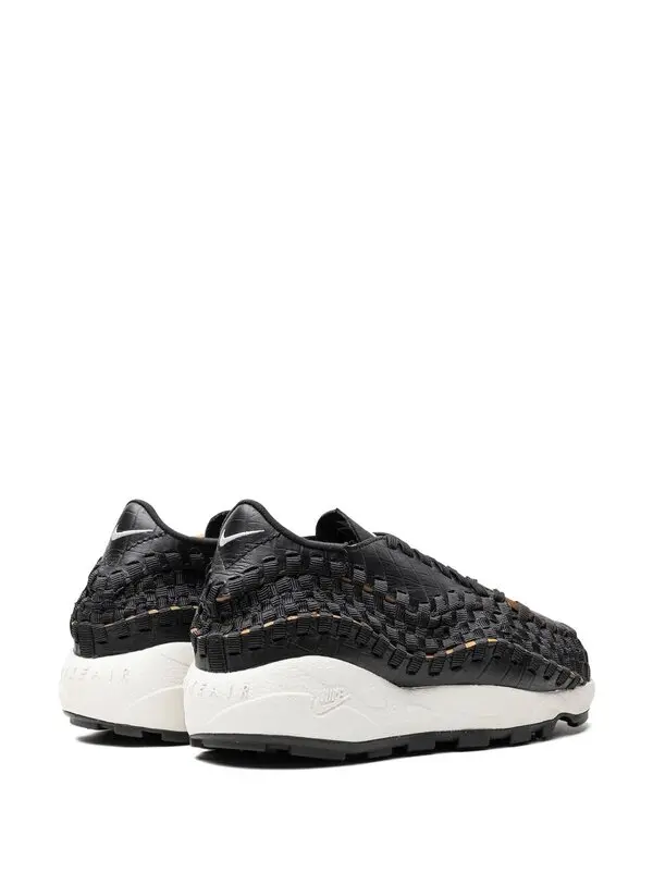Nike Air Footscape Woven Premium Sneakers - Black