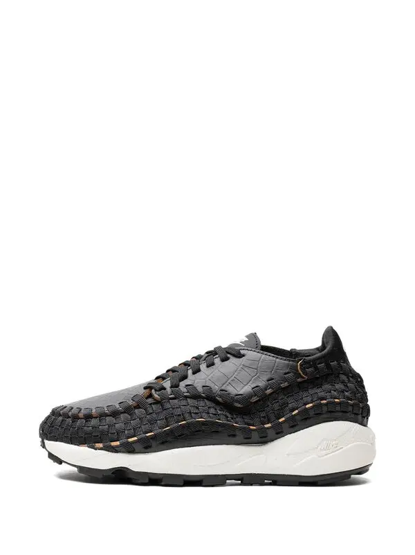 Nike Air Footscape Woven Premium Sneakers - Black