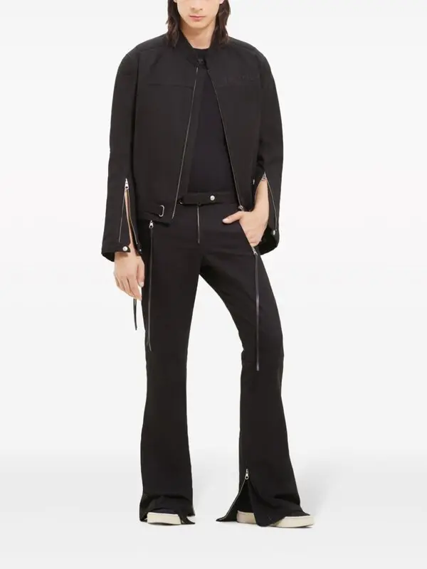 COURREGES Zip-up Denim Jacket
