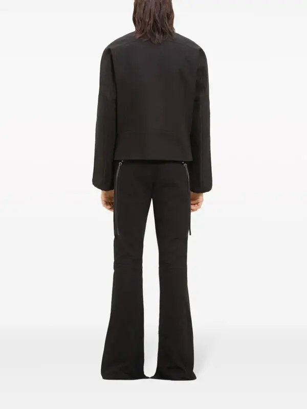 COURREGES Zip-up Denim Jacket