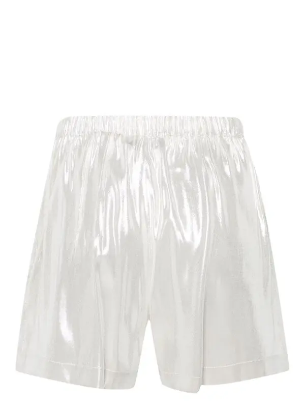 Carine Gilson Wide-leg Lurex Pyjama Shorts