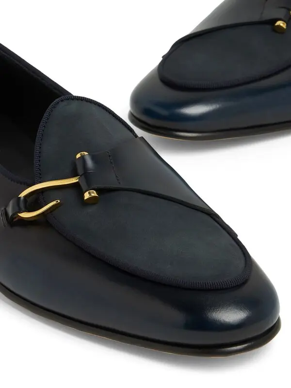 EDHEN MILANO Comporta Leather Loafers