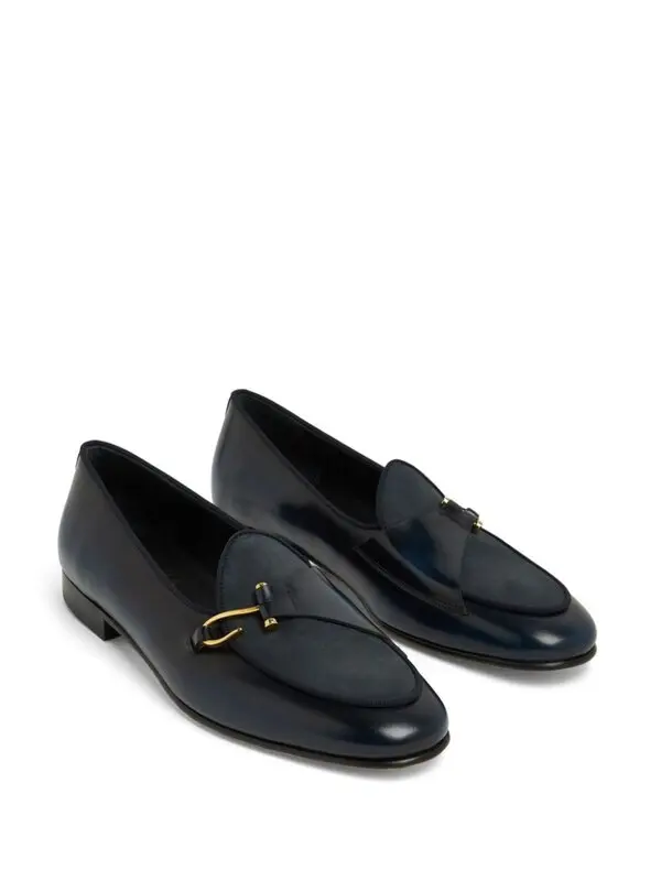 EDHEN MILANO Comporta Leather Loafers