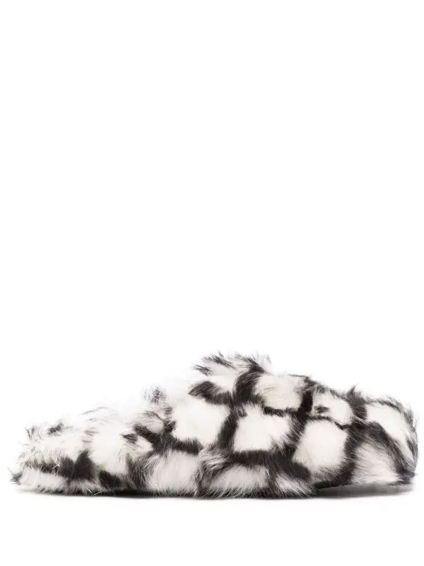 Marni Fussbet Sabot Slippers - White