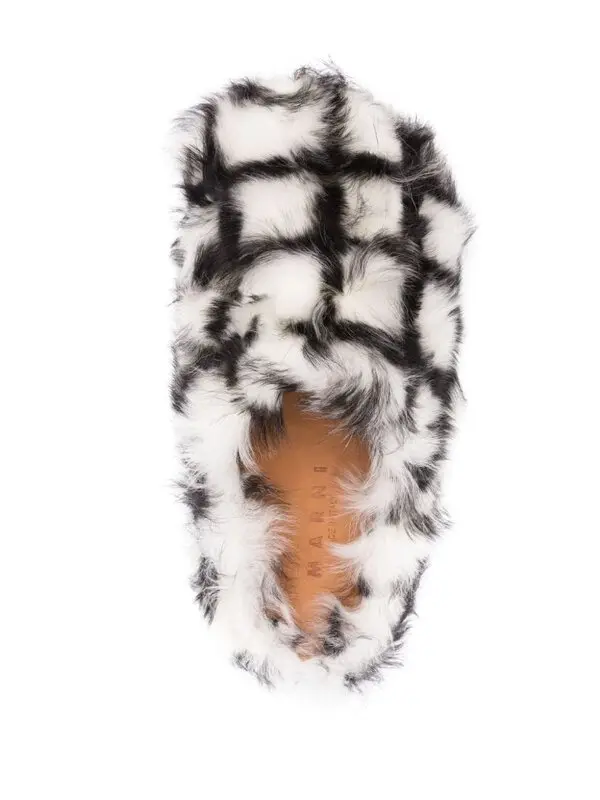 Marni Fussbet Sabot Slippers - White