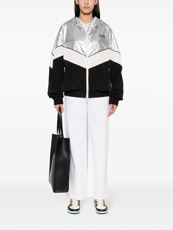 GOLDEN GOOSE Letizia Hooded Windbreaker Jacket