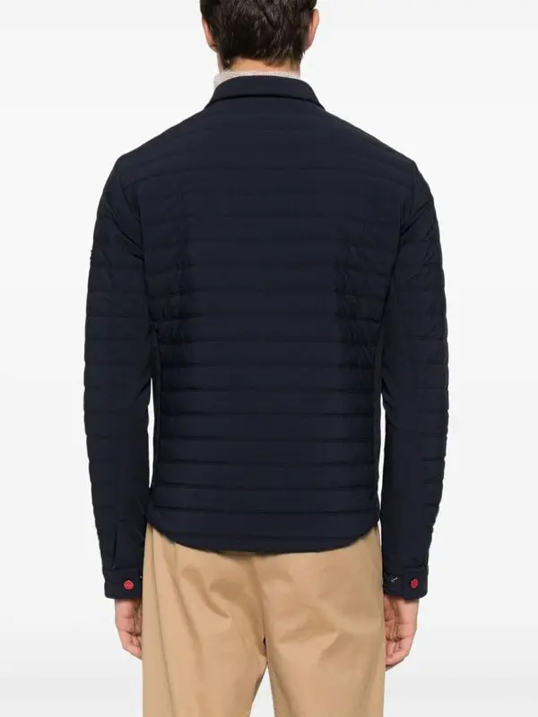 Kiton Lightweight Padded Jacket - Blue