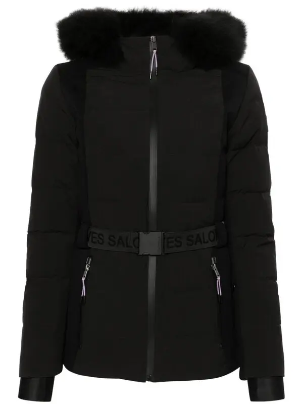 YVES SALOMON Colourblock Puffer Jacket