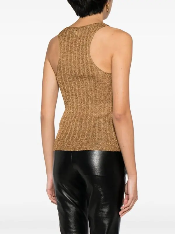 TOM FORD Metallic Sleeveless Top