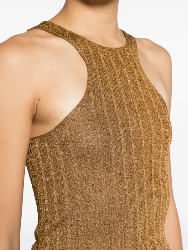 TOM FORD Metallic Sleeveless Top