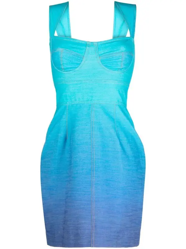BAMBAH Gradient-effect Mini Dress