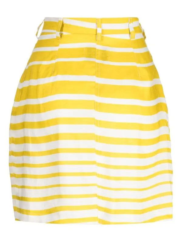BAMBAH Sicily Striped Mini Skirt