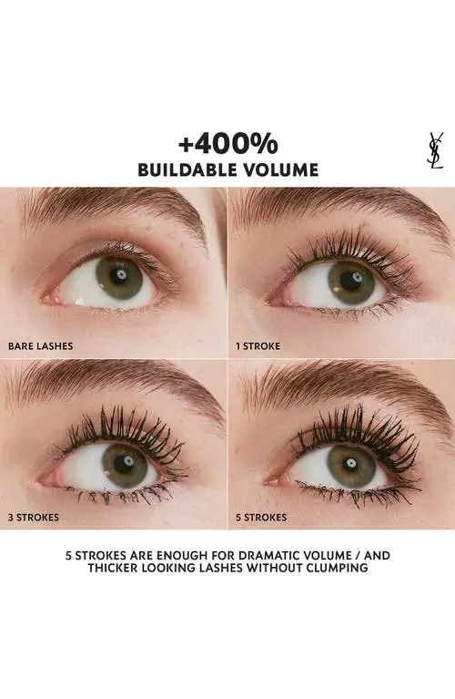 Saint Laurent Lash Clash Waterproof Mascara - Black