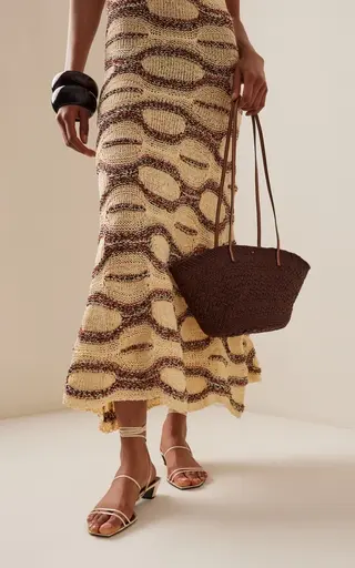 Manebí Oaxaca Raffia Tote Bag