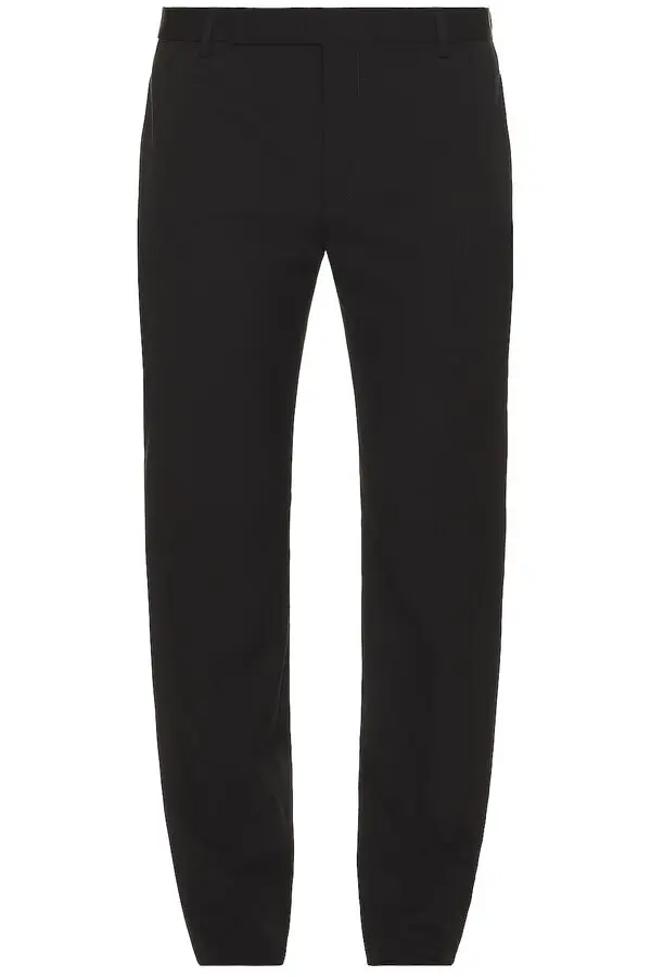 Saint Laurent Pantalon Ajuste - Nero