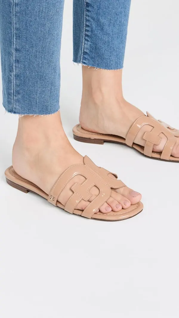 Sam Edelman Bay Cutout Sandals - Almond