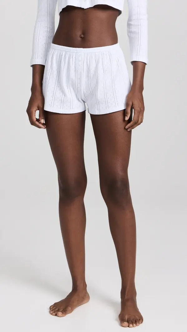 COUCOU The Shorts: Pointelle