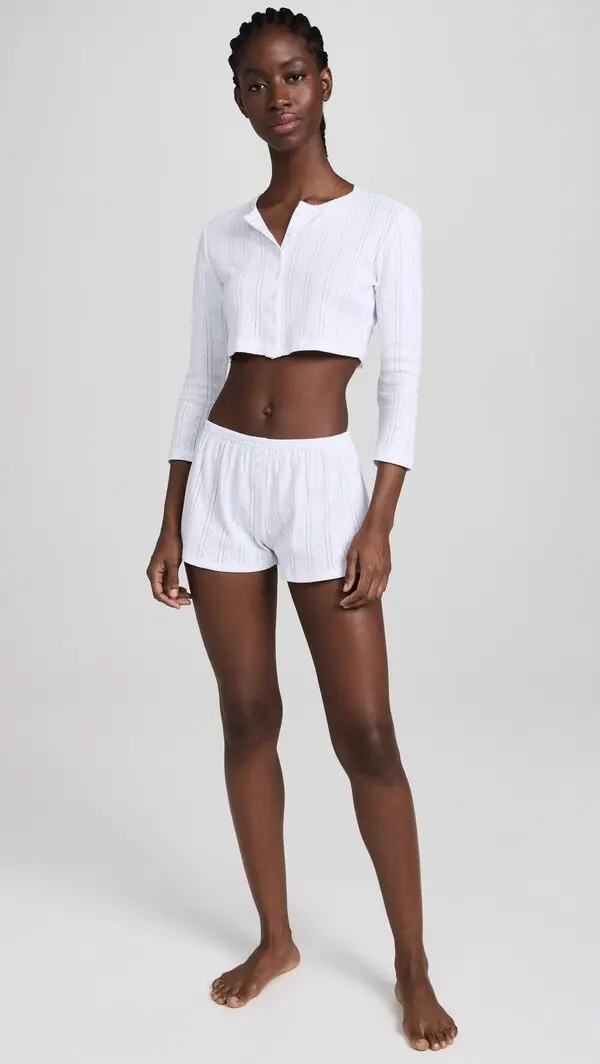 COUCOU The Shorts: Pointelle
