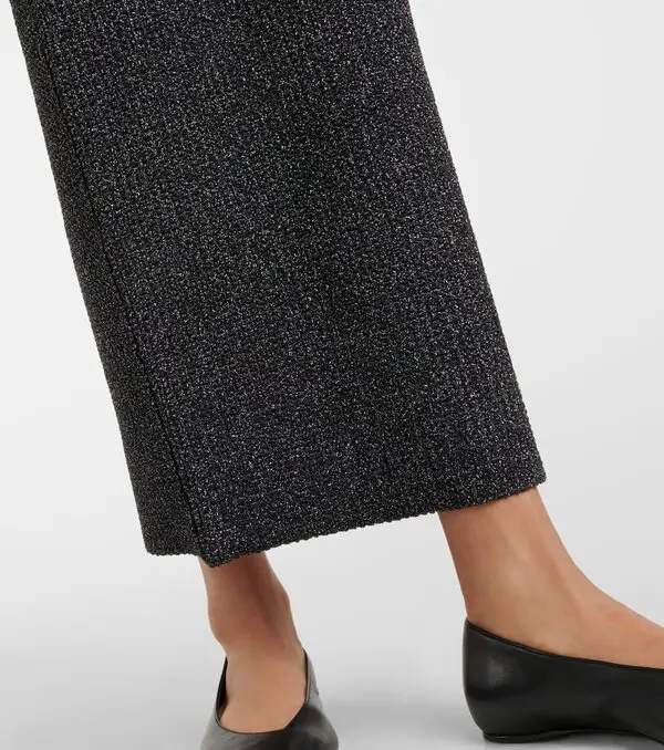 TOTEME Off-shoulder Knit Maxi Dress