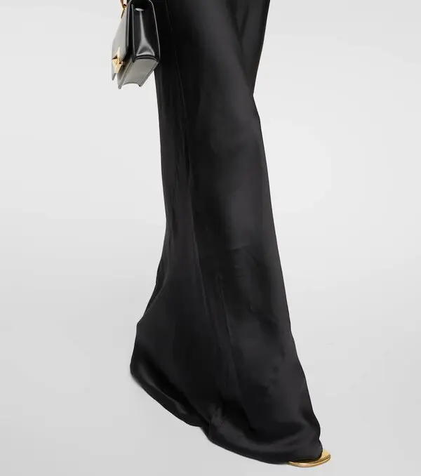 Norma Kamali Satin Slip Gown