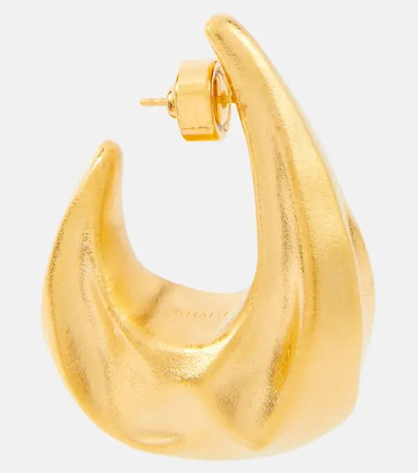 Khaite Olivia Medium Hoop Earrings