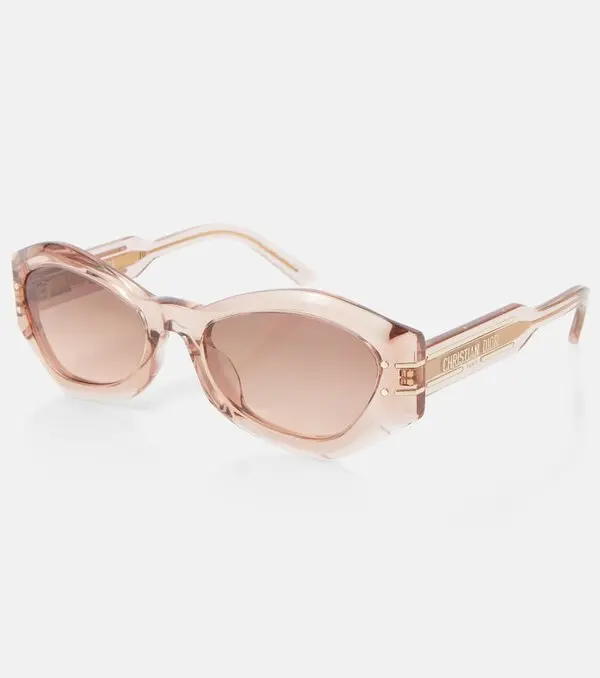Dior Diorsignature B1u Oval Sunglasses - Pink