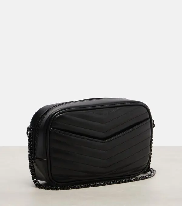 Saint Laurent Lou Mini Leather Shoulder Bag